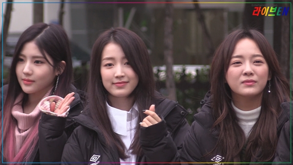 [liveen TV] 구구단 (gugudan), 달달한 초코릿 요정 (뮤직뱅크 출근길 907회)