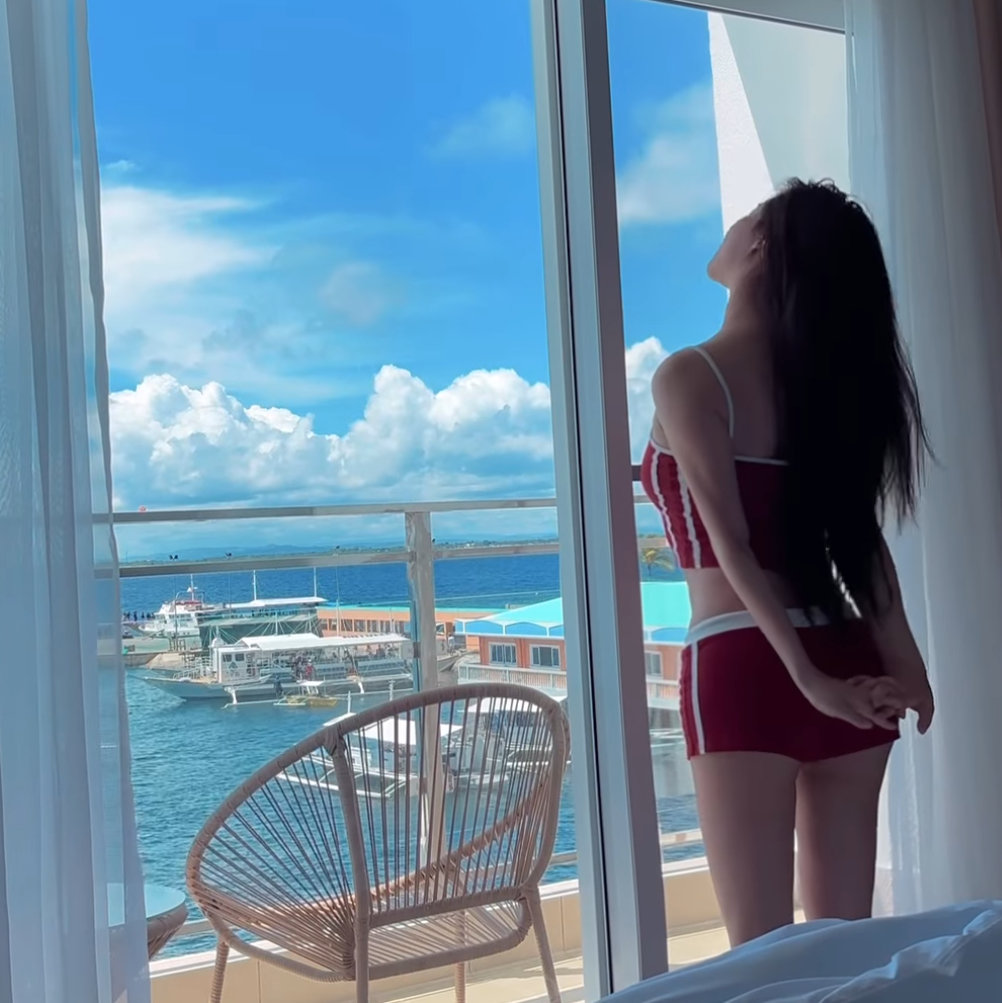 BB Girls' Minyoung Turns Heads in Bold Red Hot Pants on Instagram
