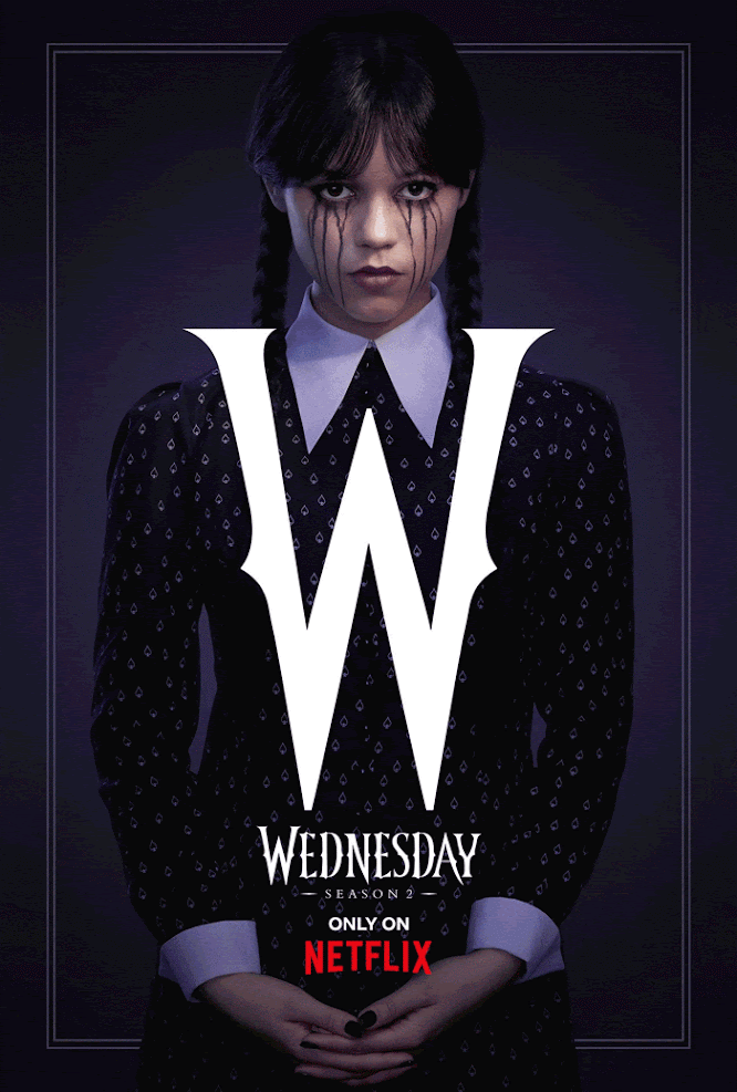 Netflix Drops 10 Haunting Character Posters for 'Wednesday' Season 2